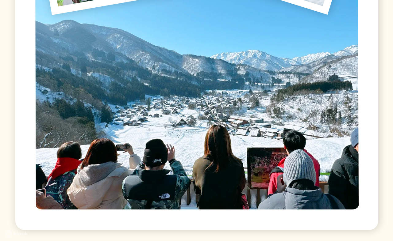 [Klook Exclusive] Shirakawa-go Illumination Guaranteed Access to ...